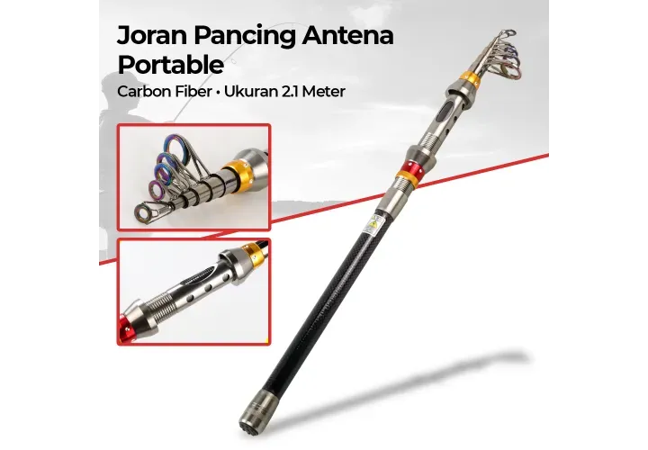 5 Joran Pancing Terbaik, Bikin Strike Makin Seru